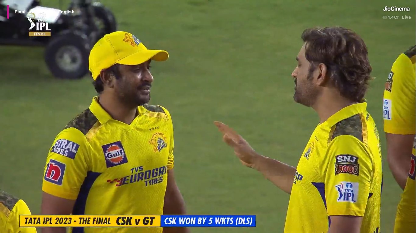 Watch: Ambati Rayudu seen in tears after winning IPL 2023 final - Fans pay him tribute on his ...